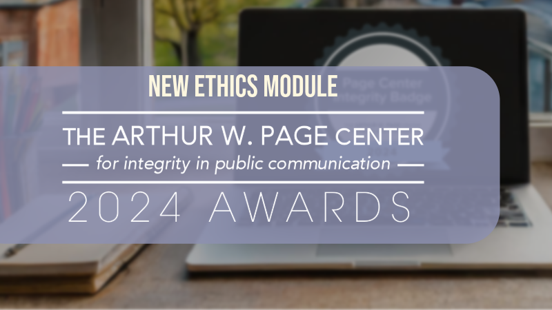 New training module, Page Center Integrity Badge available - The Arthur ...